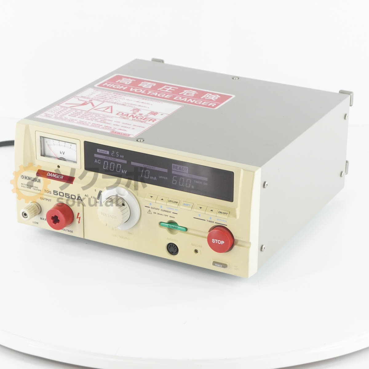 [DW]USED 8日保証 KIKUSUI TOS5050A TOS5000 WITHSTANDING VOLTAGE TESTER 耐電圧 ...