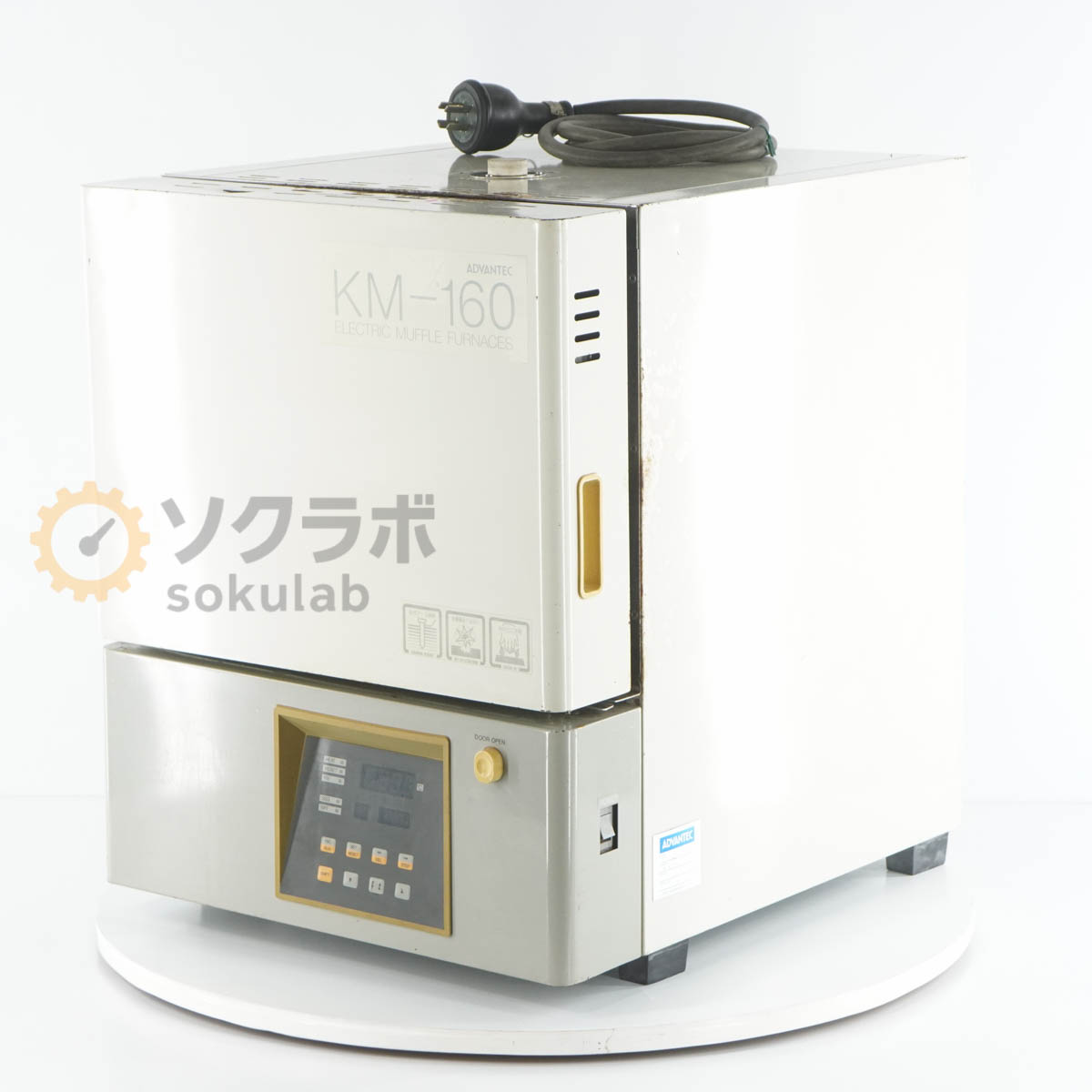 [JB]USED 保証なし ADVANTEC KM-160 ELECTRIC MUFFLE FURNACE 電気マッフル炉 電気炉 三相 ...