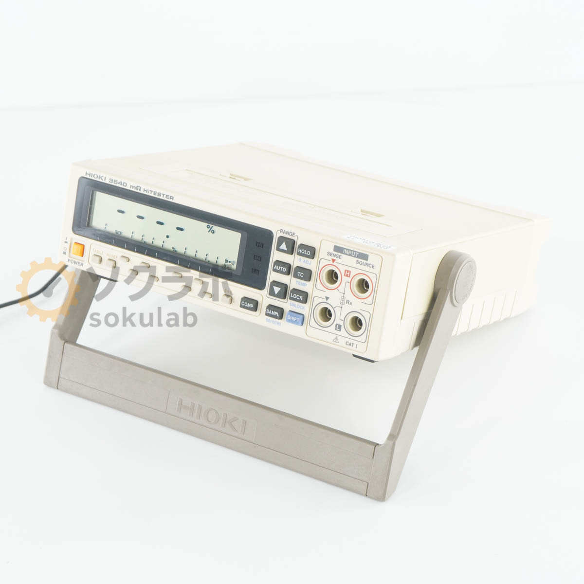 [DW]USED 8日保証 07/2023CAL HIOKI 3540 mΩ HiTESTER 抵抗計 ミリオームハイテスター ACアダプター ...