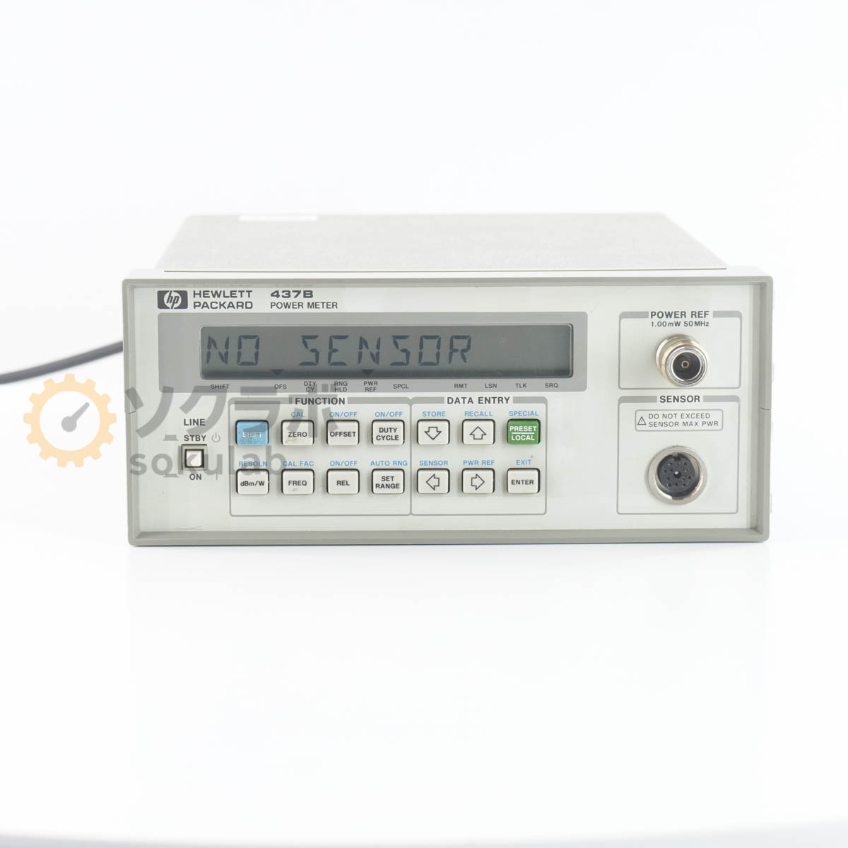 [DW]USED 8日保証 hp 437B POWER METER パワーメーター 11730A Cable [08023-0308 ...