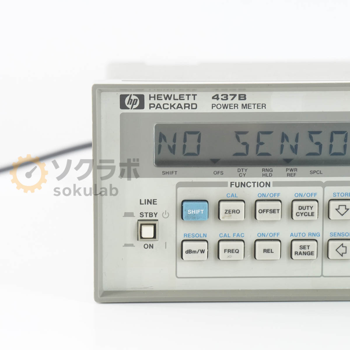 [DW]USED 8日保証 hp 437B POWER METER パワーメーター 11730A Cable [08023-0308 ...